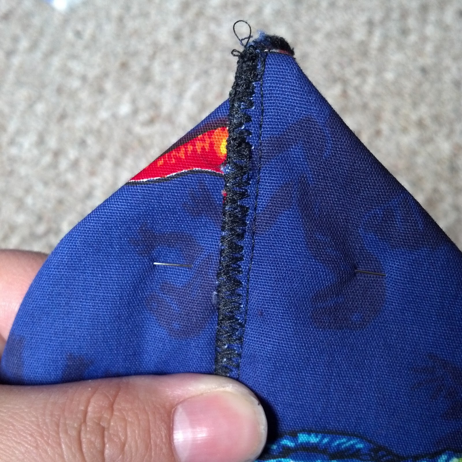 An Onion Exposed: Velcro Flap Mini Bag