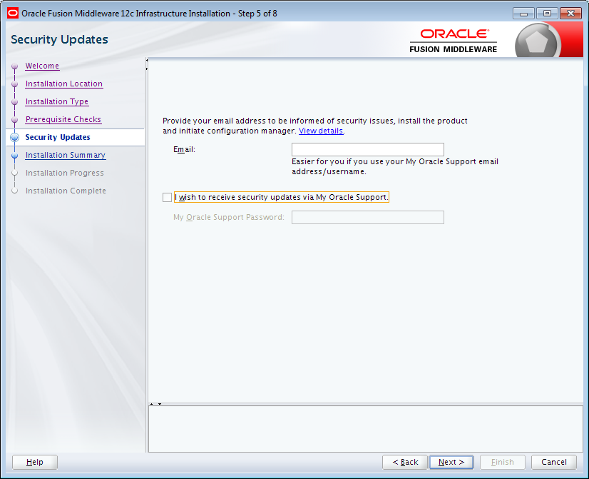 My experience in Middleware & Big Data: Oracle SOA Suite 12C installation