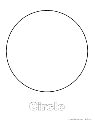 Coloring Pages for Kids: Circle Shape Coloring Pages