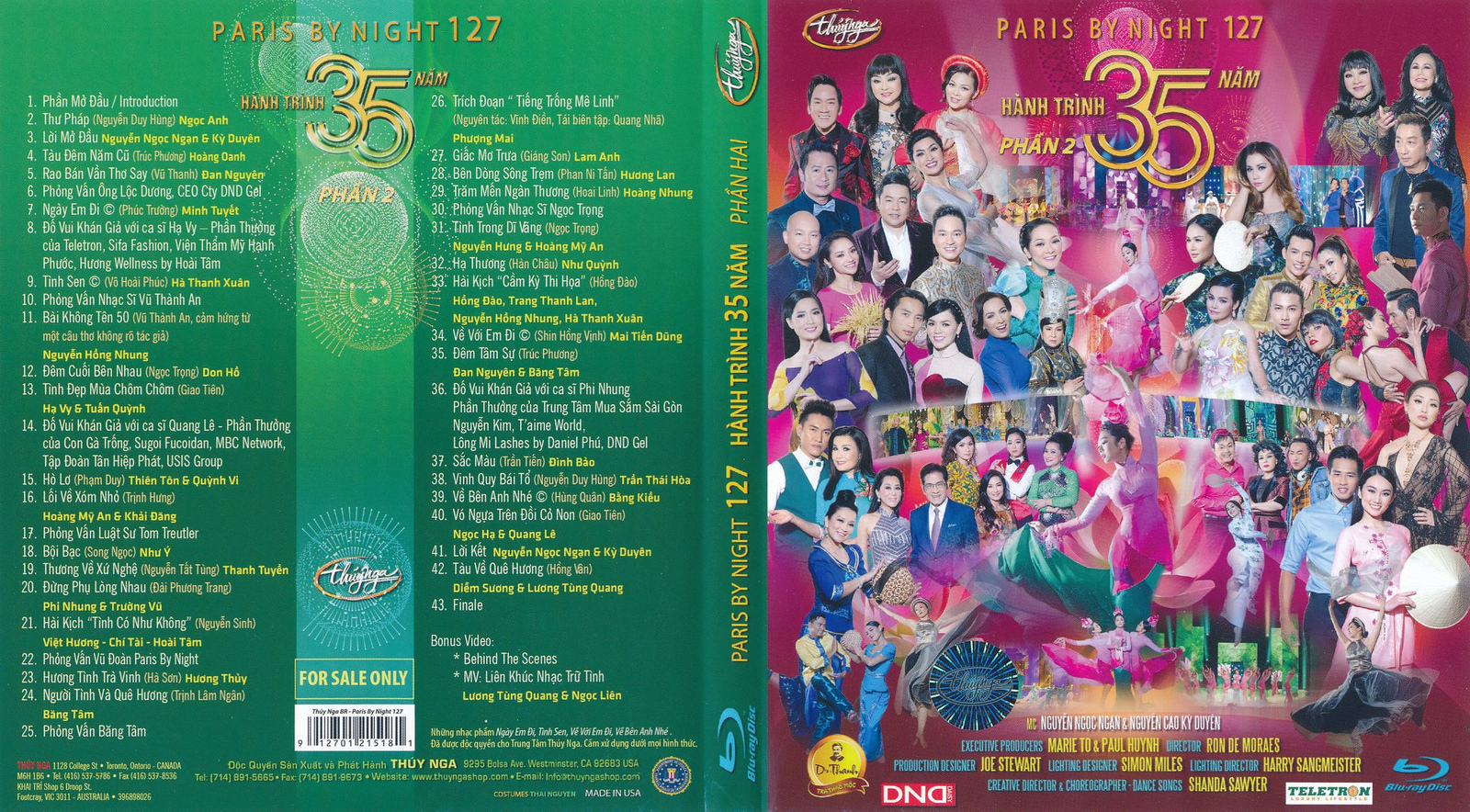 [PBN 127 ISO] Paris by Night 127: Hành Trình 35 Năm P2 1080i Blu-ray ...