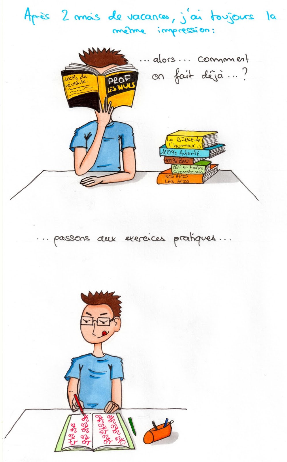 Gratuit Humour Prof Vacances | Blaguesah