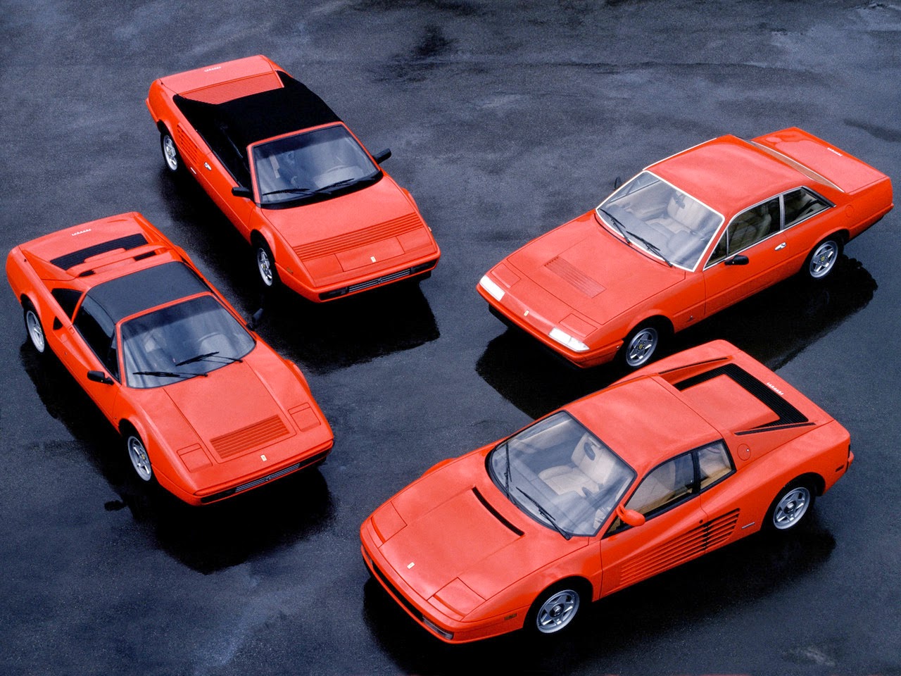 Ferrari 400: Ferrari 80s family picture