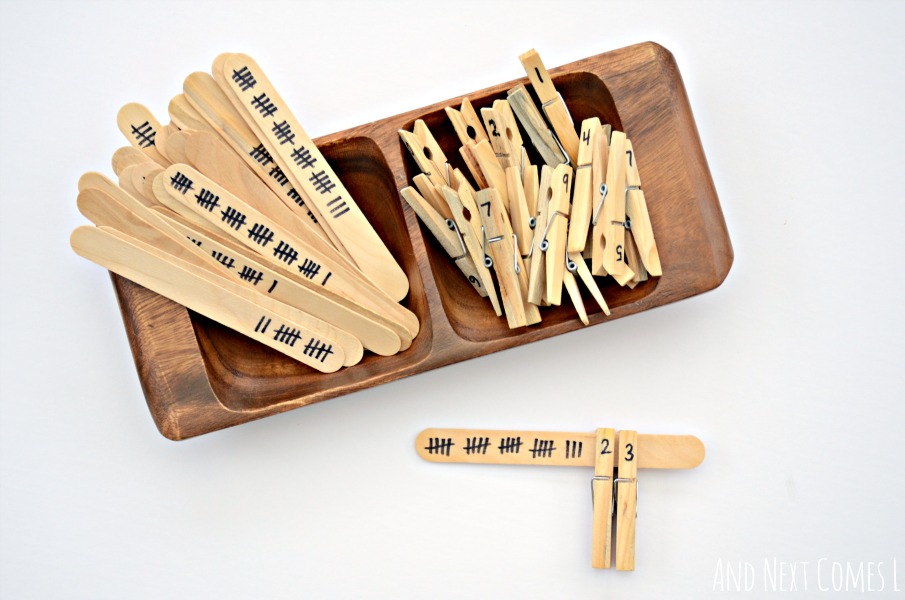 Fine Motor Tally Marks Activity & Busy Bag Idea for Kids | And Next ...