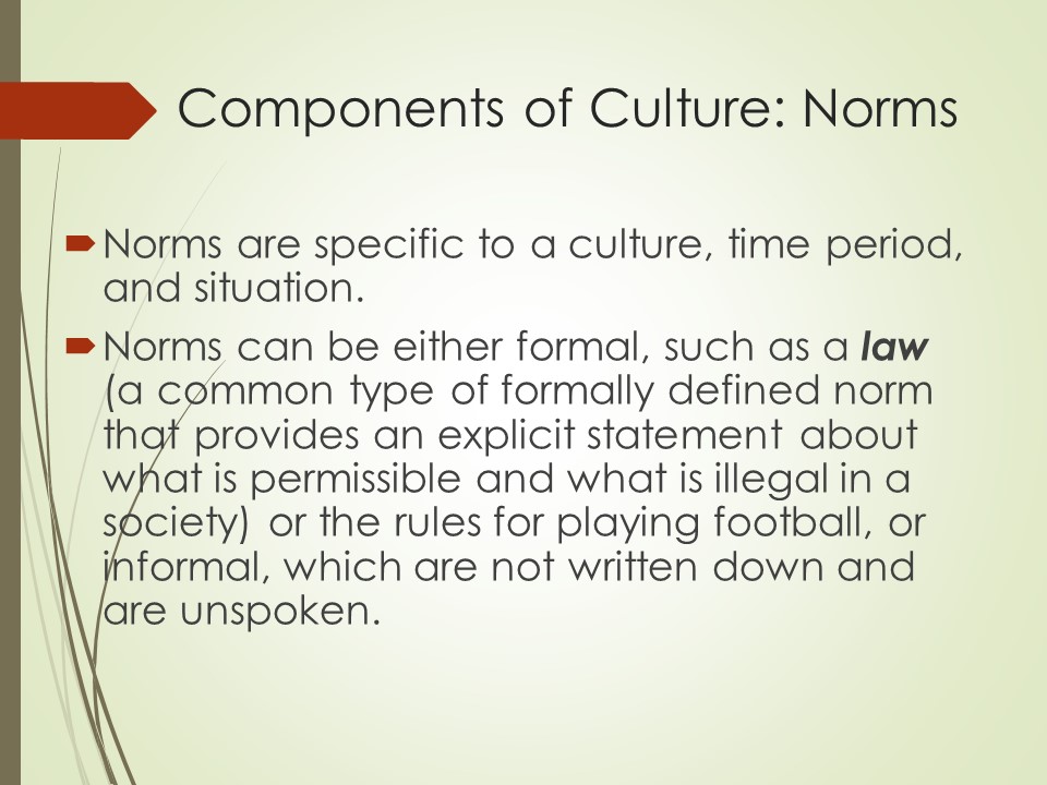 LAW AND ECONOMICS CLIL: LESSON 2 - NORMS formal vs. informal 29 ...