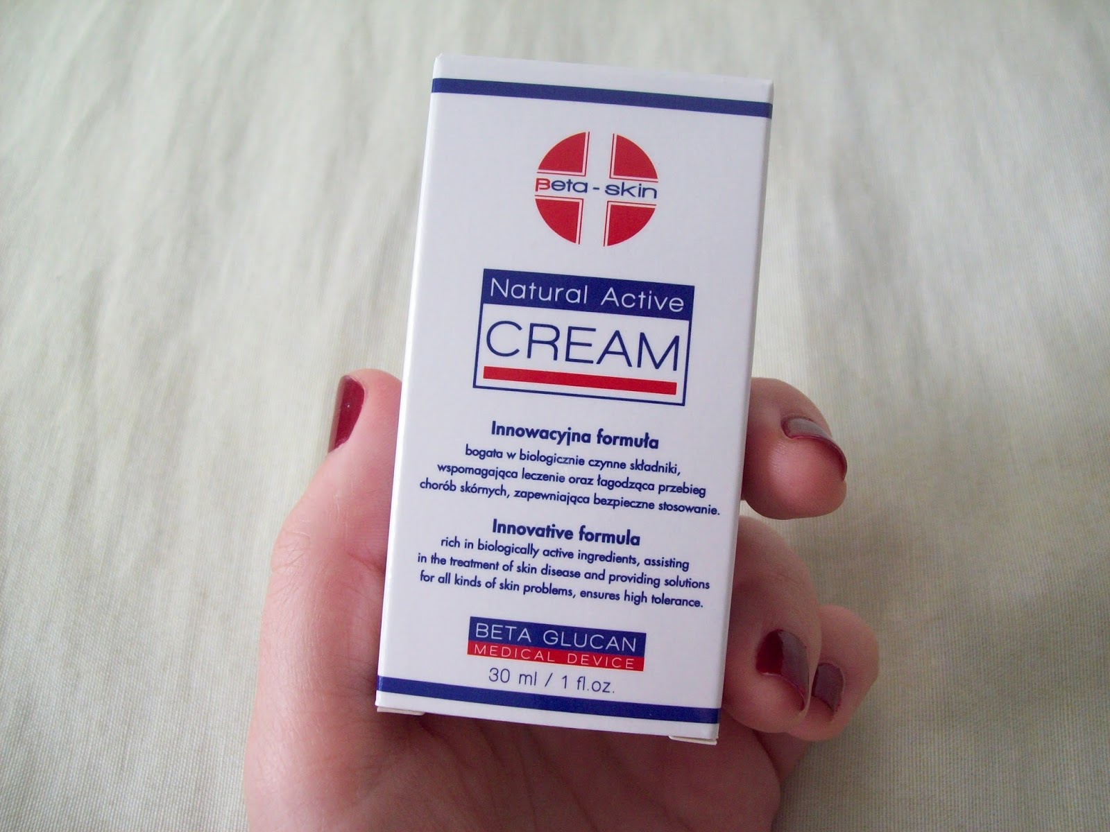 Beta Skin Natural Active Cream + efekty