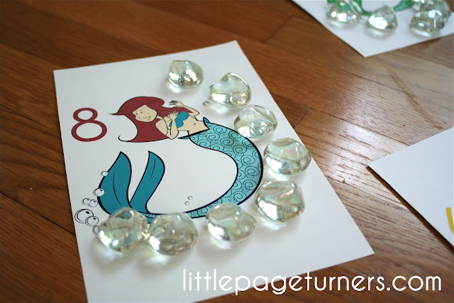 Little Page Turners: Mermaid Counting