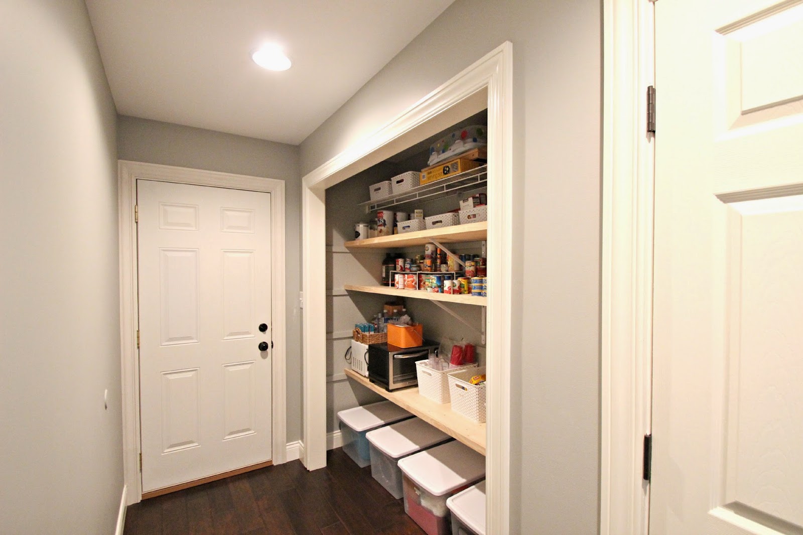 Hello Stripes: Pantry // Mudroom {Before & After}