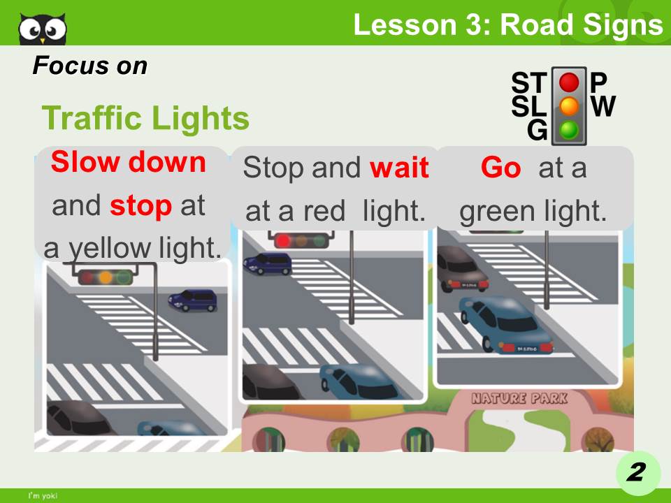 YOKITALK: Unit 2_Lesson 3 Road Signs