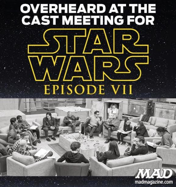 SNEAK PEEK: Overheard @ The Cast Meeting For "Star Wars: Episode VII"