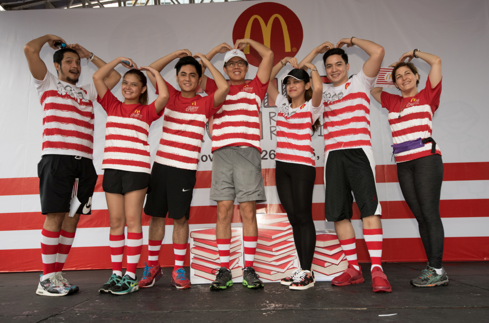 McDo Stripes Run: Run for Reading | Rockstarmomma