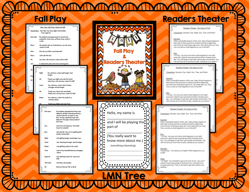 LMN Tree: It's Fall Fun Time with Freebies