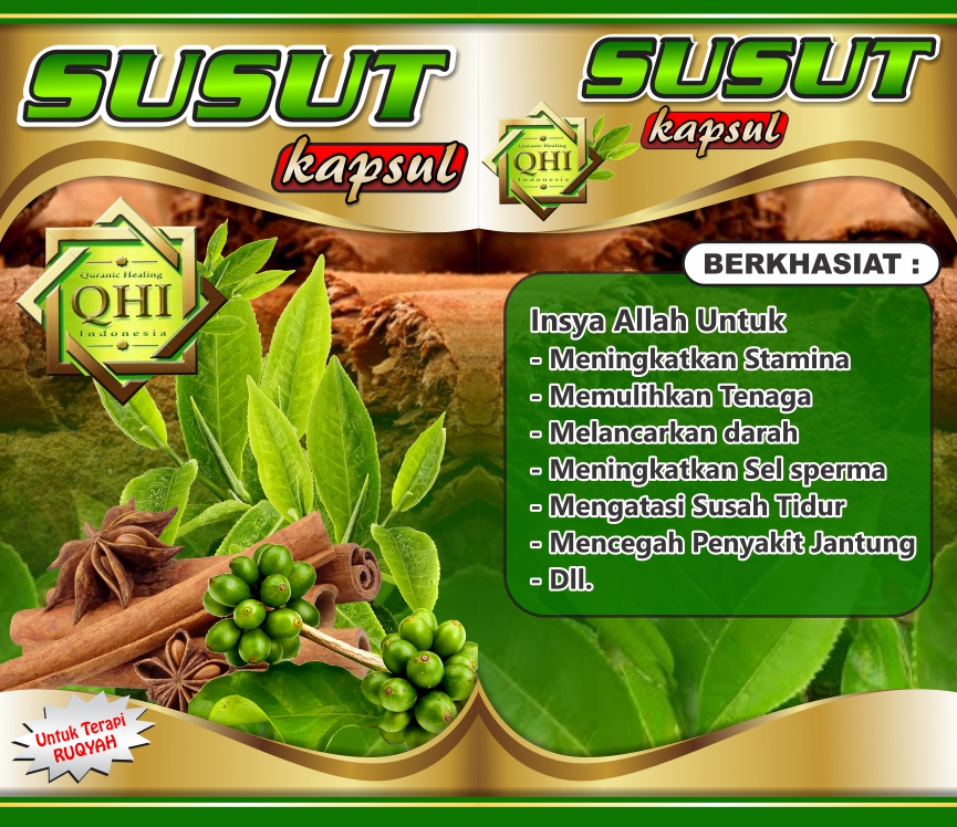 SUSUT KAPSUL ~ RUQYAH DAN HERBAL