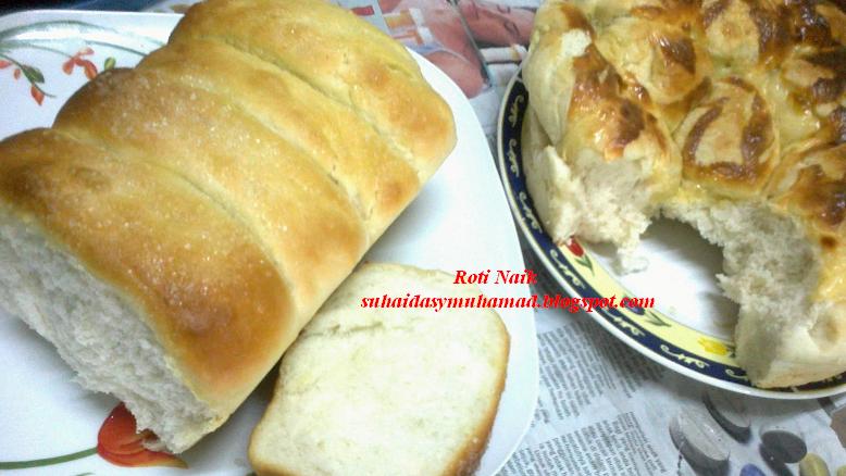 Sy Little Kitchen: Roti Naik....Resepi ringkas,mudah dan sedap..