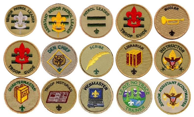 Troop 716: Thousand Oaks, CA: Leadership Positions