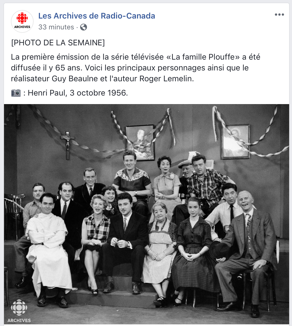 Laurentiana: Les Plouffe