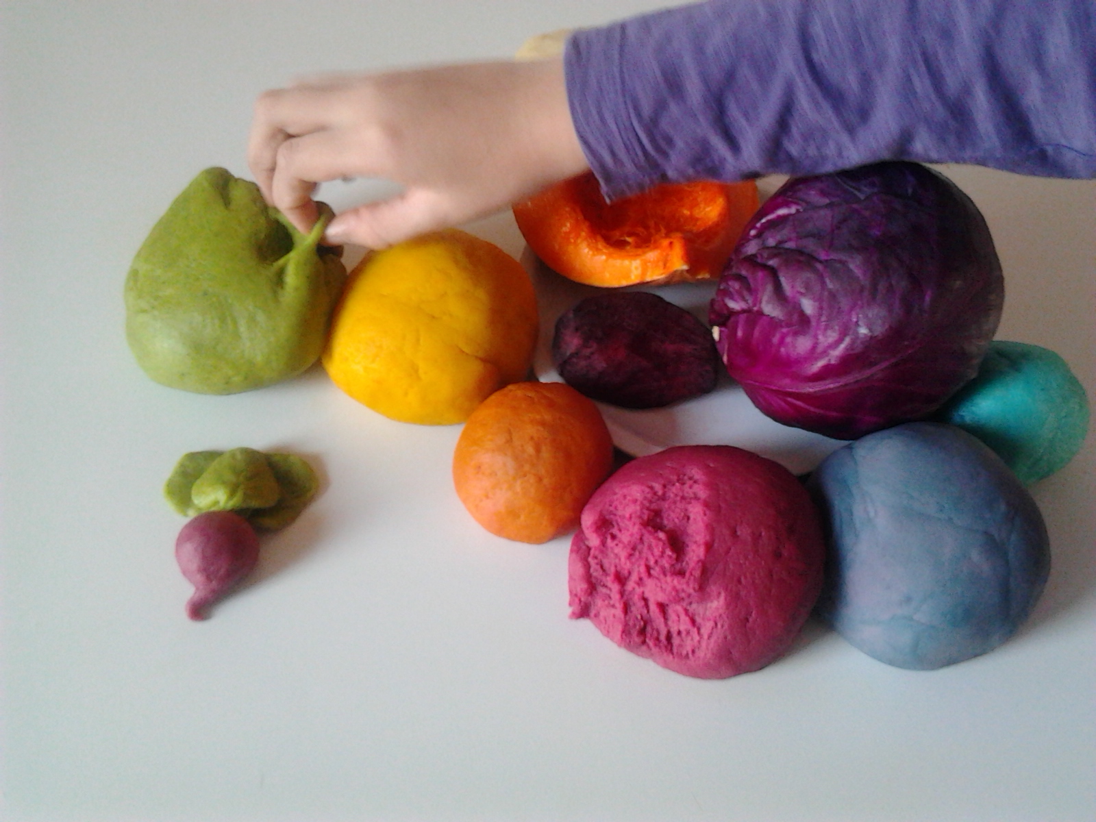 ORTOBELLO ROAD: Come fare il BIO Didò (pasta modellabile) con i colori ...