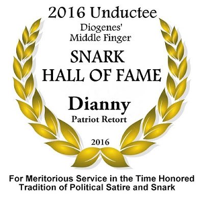 Diogenes' Middle Finger: 2016 DMF 'Snark Hall of Fame' Inductees