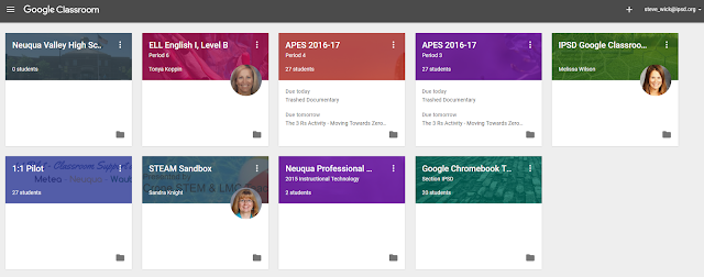 Know Your Why!: Communication with Google Classroom - Creating a Class ...