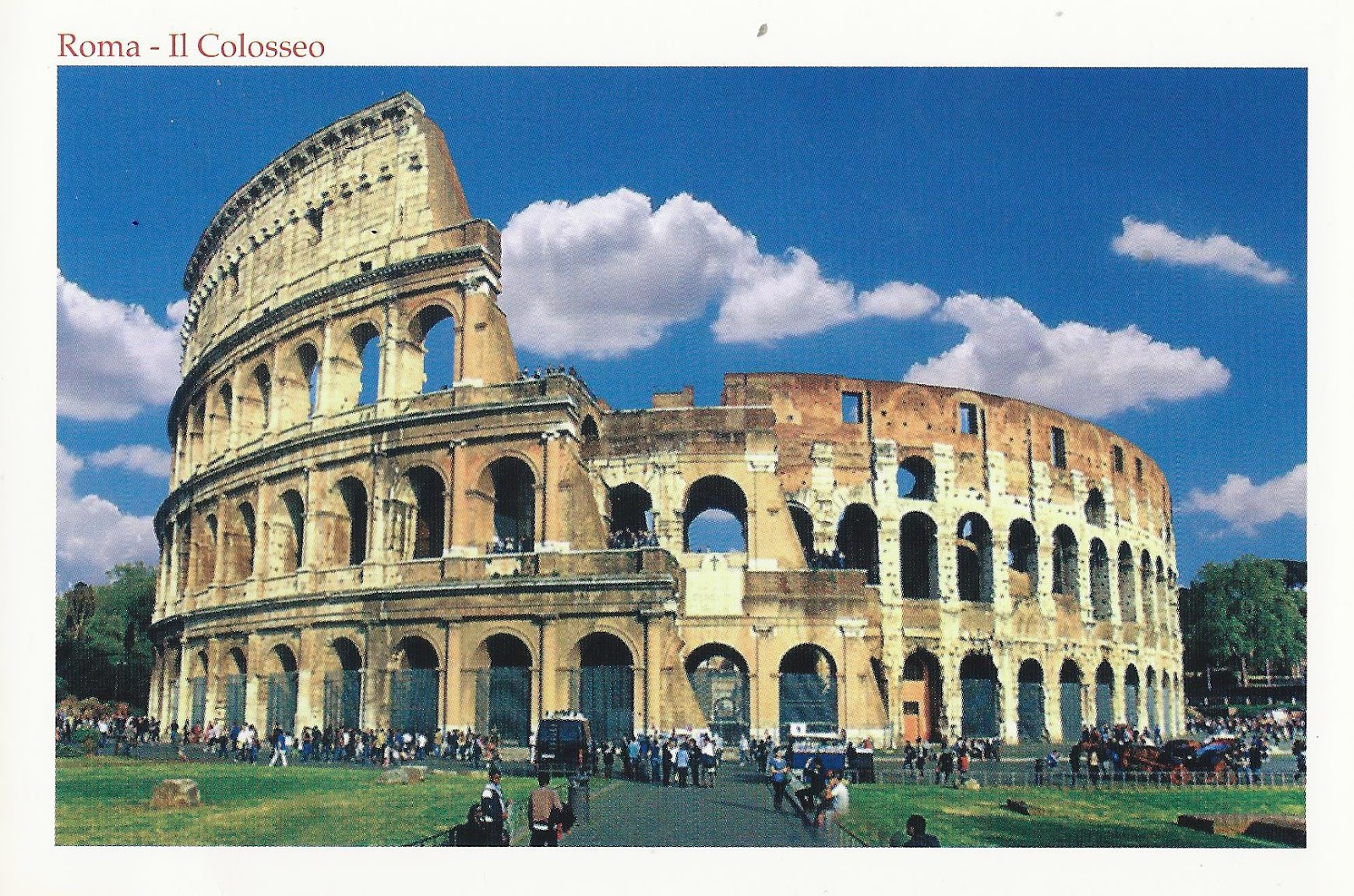 A Journey of Postcards: The Colosseum | Italy