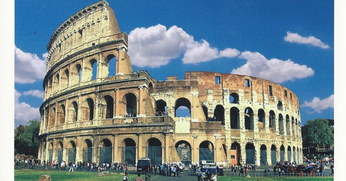 A Journey of Postcards: The Colosseum | Italy