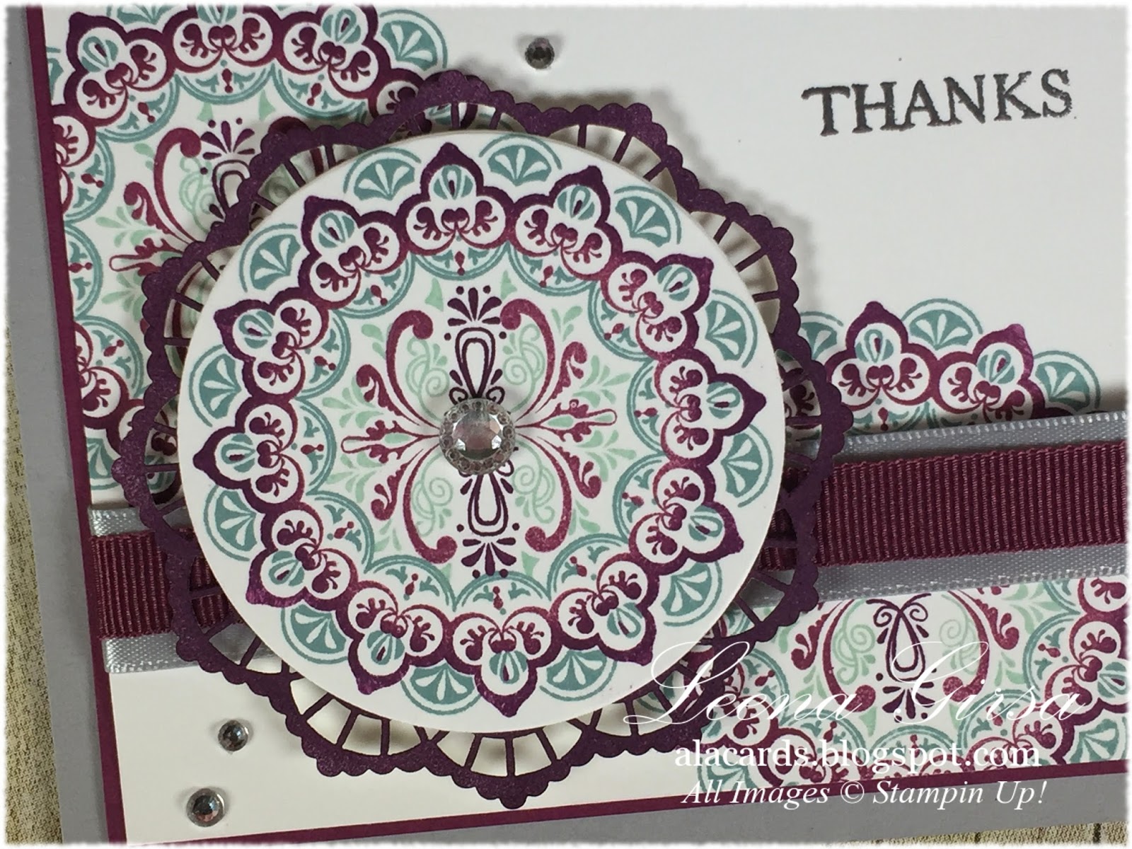 A La Cards: More Medallions for Sunday Stamps