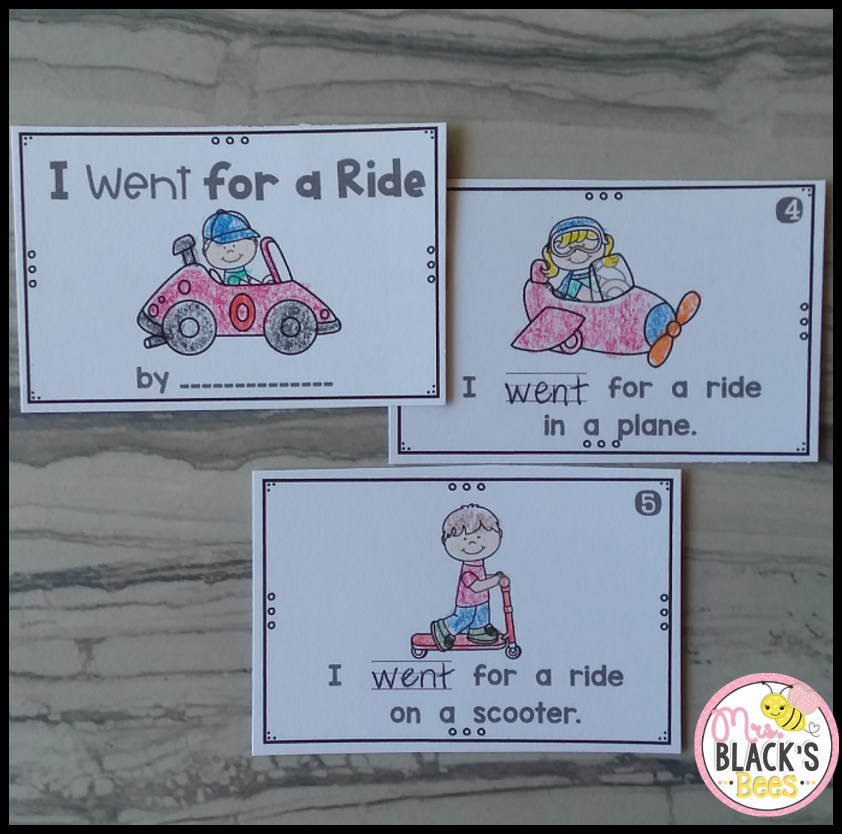 Emergent Readers- Plus a FREEBIE | Mrs. Black's Bees
