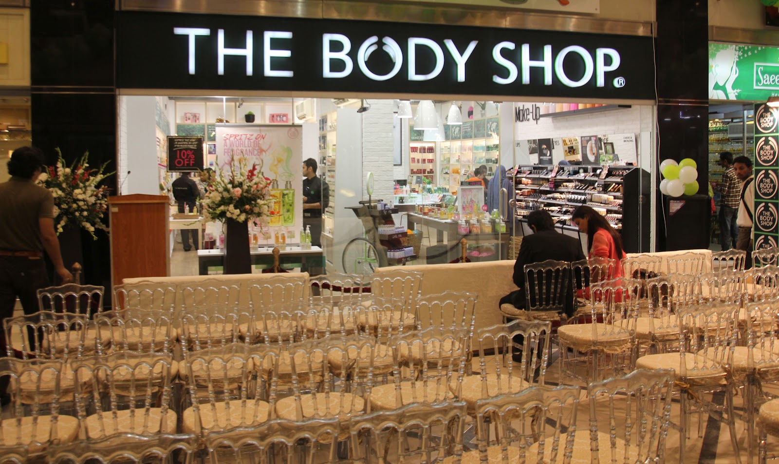Fakhra Rafique's Blog: Pakistan's first The Body Shop Pulse Boutique