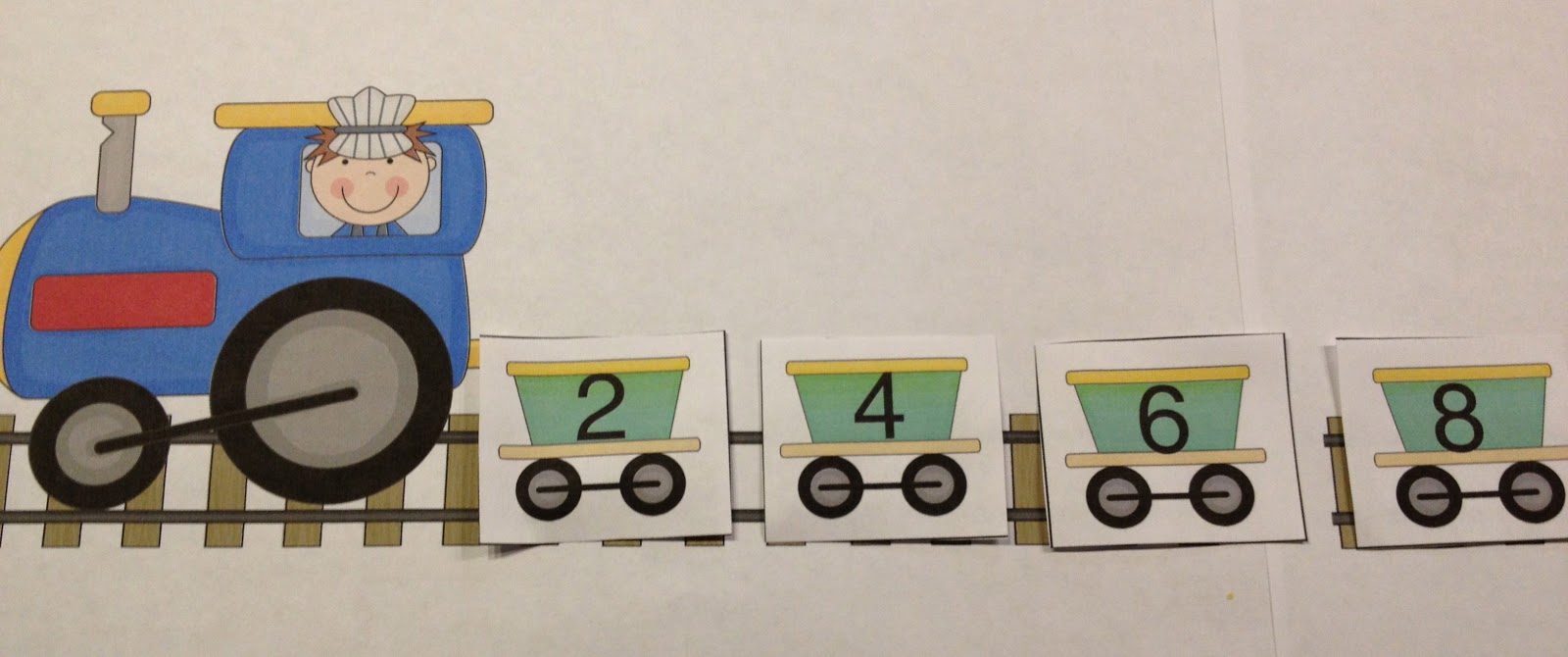 Sweet Life of Teaching: On the Right Track with Numbers!