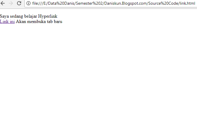 Mengenal HTML Bagian 8 : Pengenalan Hyperlink Dalam HTML - Rull | Learn ...