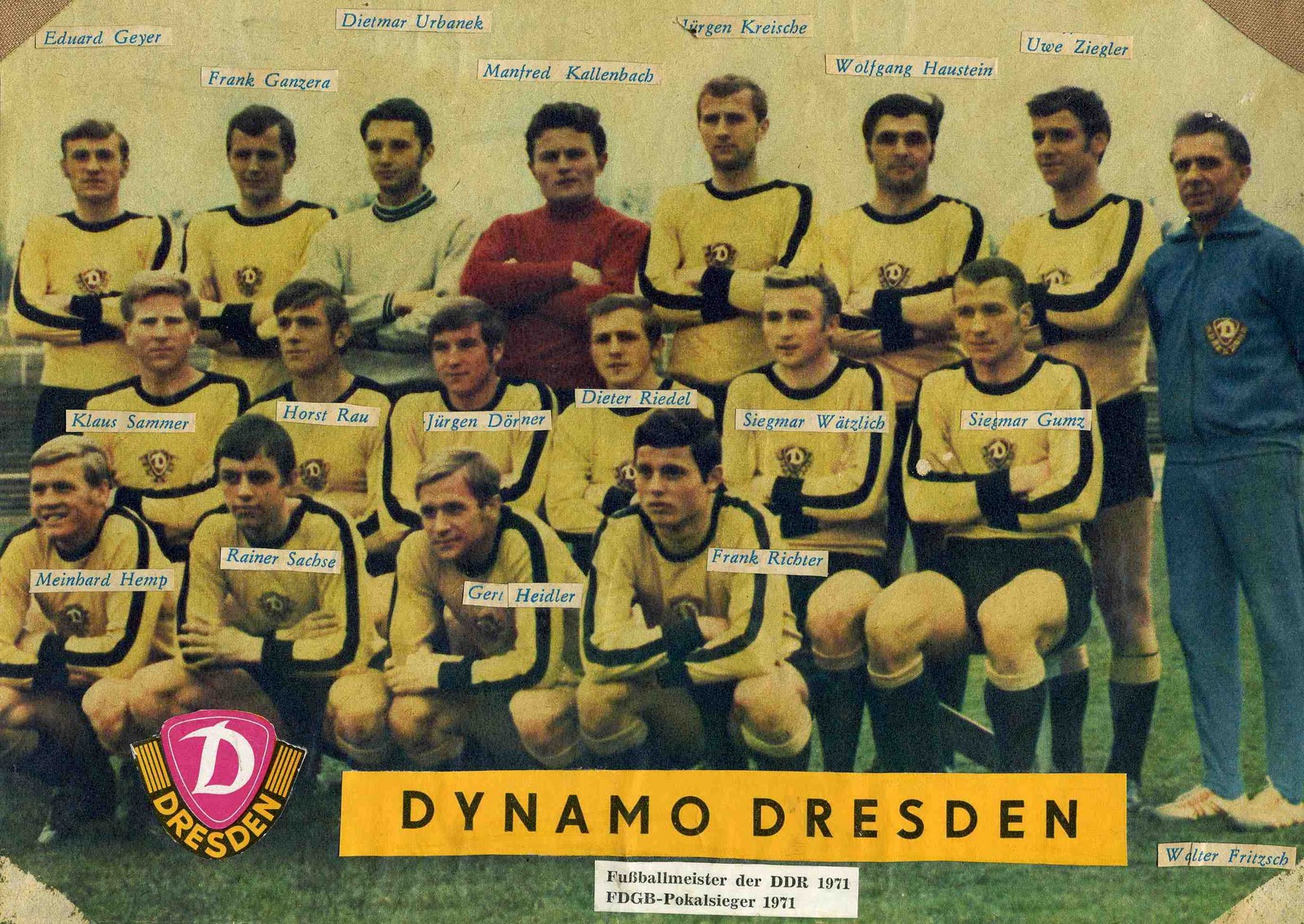 Wunderschone Ehemalige Dynamo Dresden Spieler Fotos