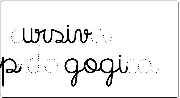 Fontes lindíssimas! Cursiva pontilhada e tracejada, pedagógica, cursiva ...