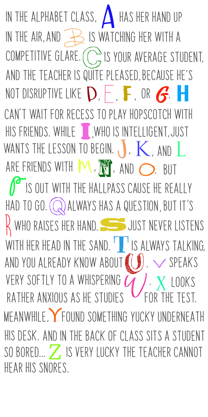 Growing Up Bookworms: The Alphabet Class