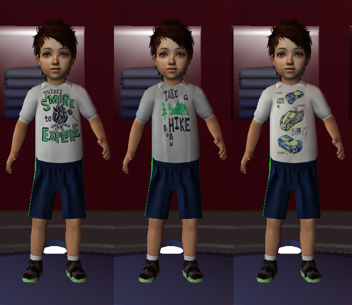 Birdgurl's Sims 2 Creations: Toddler Male Outfit Collection 45