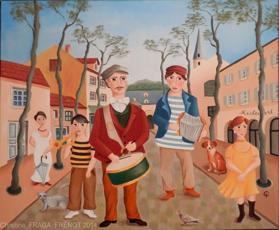 CRUCITA GUTIÉRREZ SEGOVIA: MIS AMIGOS PINTORES - CHIRSTINE FRAGA FRENOT