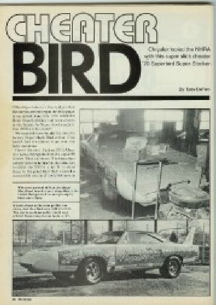New The Mill Cheated Too... Jack Werst's Super Bird, Also Known Equally ...