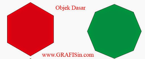 Efek Contour pada Objek dan Tulisan di CorelDraw X7 ~ 7demits