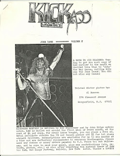 Kick Ass Monthly: KICK ASS MONTHLY - BOB MULDOWNEY