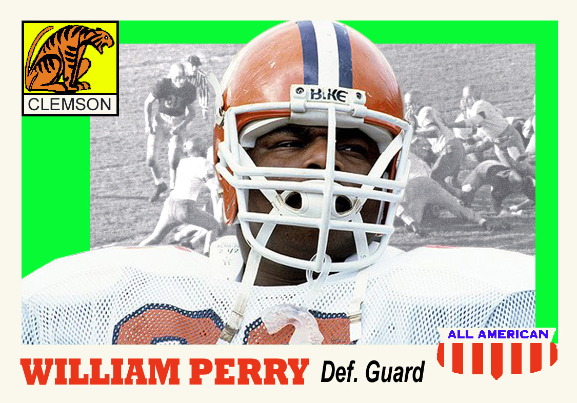 Bob Lemke's Blog: Custom college card of "The Fridge"