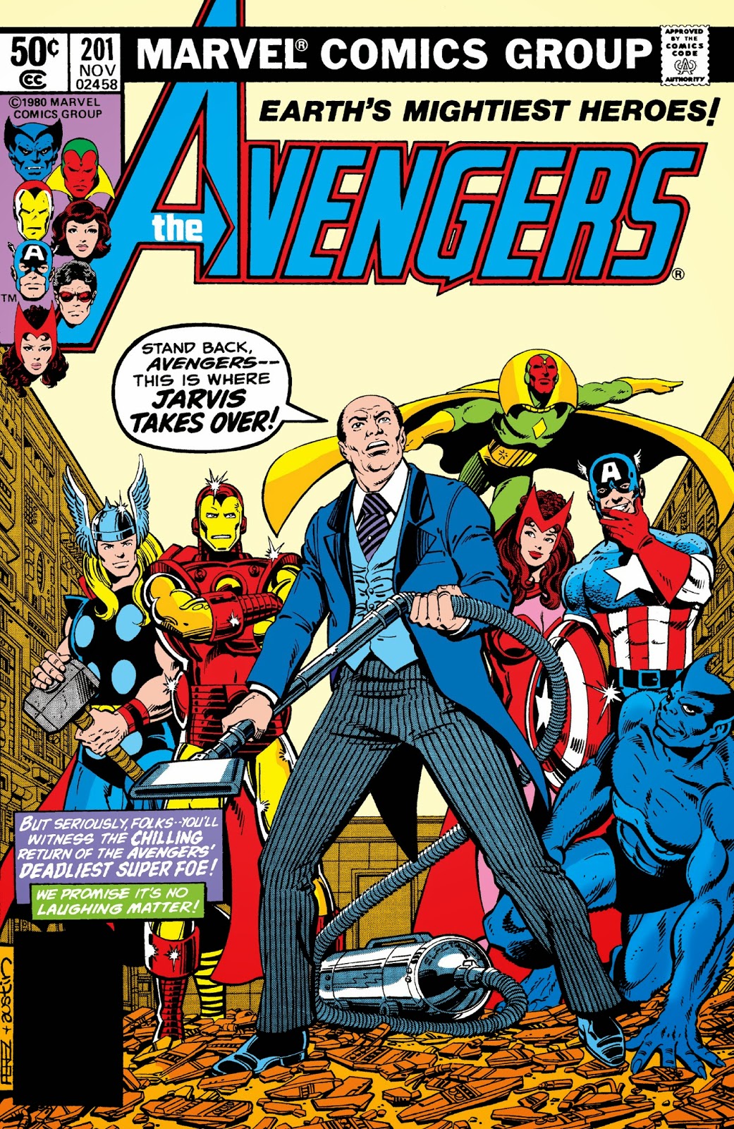 Marvel Comics of the 1980s: The Mighty Avengers - My 10 Favourite ...