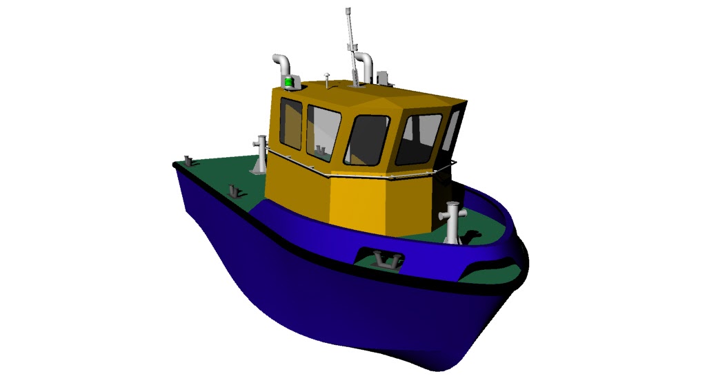 BOAT DESIGN AND MARINE ENGINEERING SERVICES: 10M STEEL MOORING/ WORKBOAT