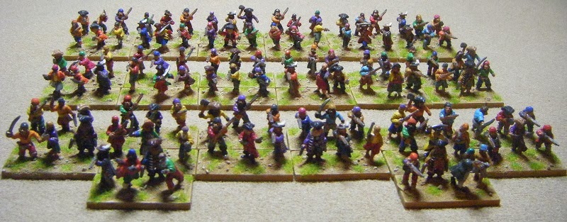 Wargaming Girl: Challenge Day 69 (Fnarr fnarr!) - 15mm Pirates, Errrmm ...