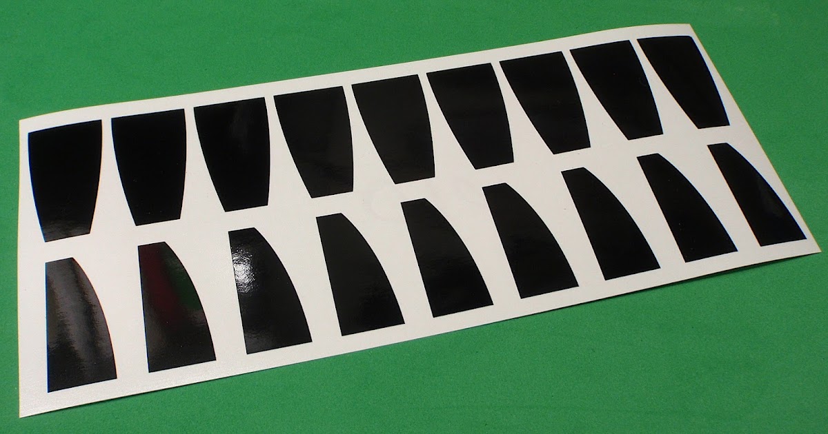 Fly Tying Tutorials by Matt Zudweg: Balsa Popper Sticker Templates