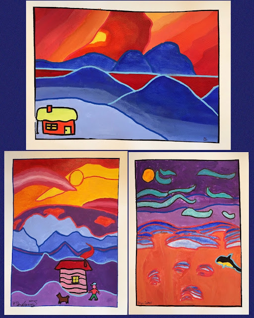 Art Room Britt: Ted Harrison Canadian Landscapes