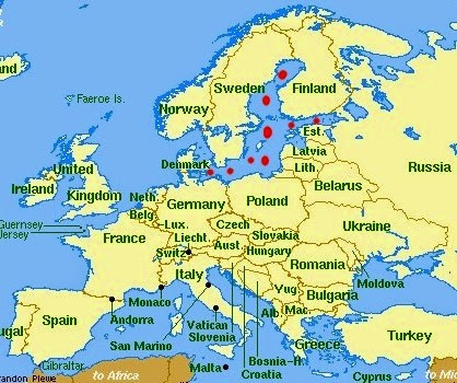 Baltık Denizi Nerede - Baltık Denizi Neresi - Baltık Denizinin ...