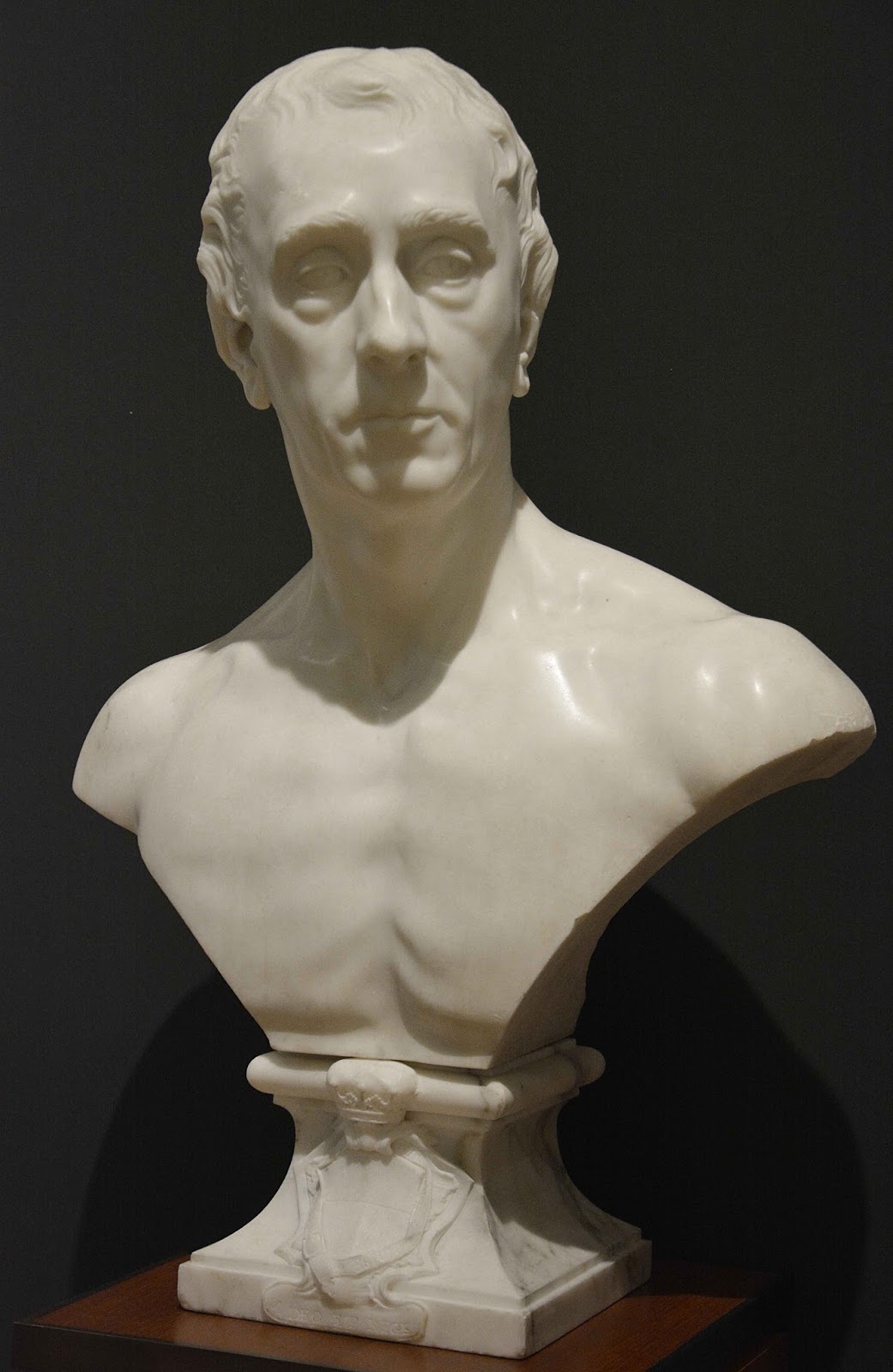 Bath, Art and Architecture: Marble Bust of Lord Chesterfield - National ...