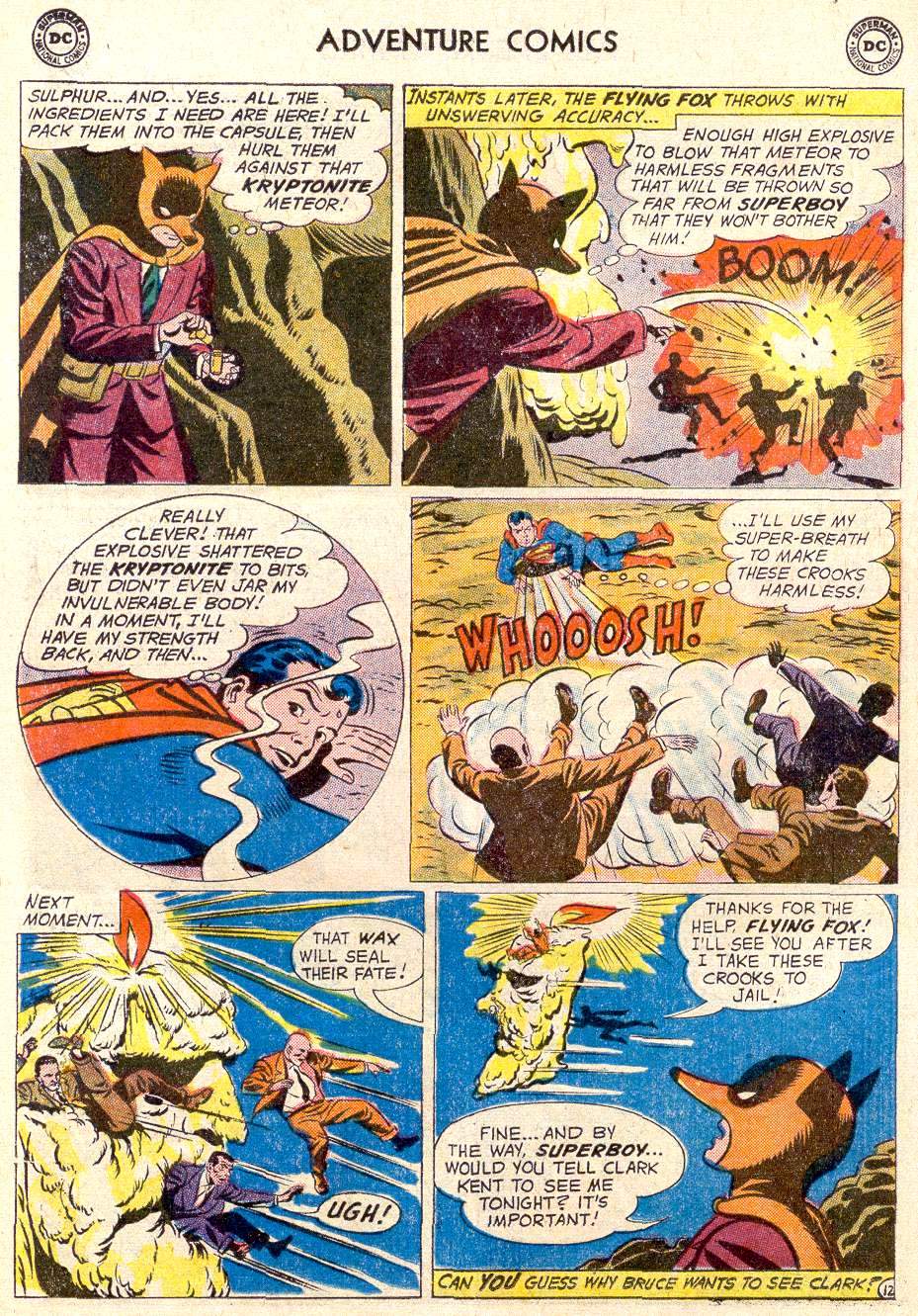 Days of Adventure: Adventure Comics # 275, August, 1960