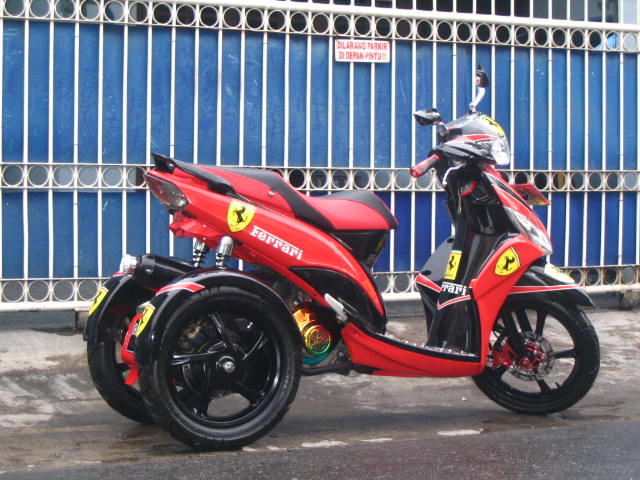 5 Kemewahan Modif Motor Roda Tiga Lampung - akusylar | Modifikasi motor ...