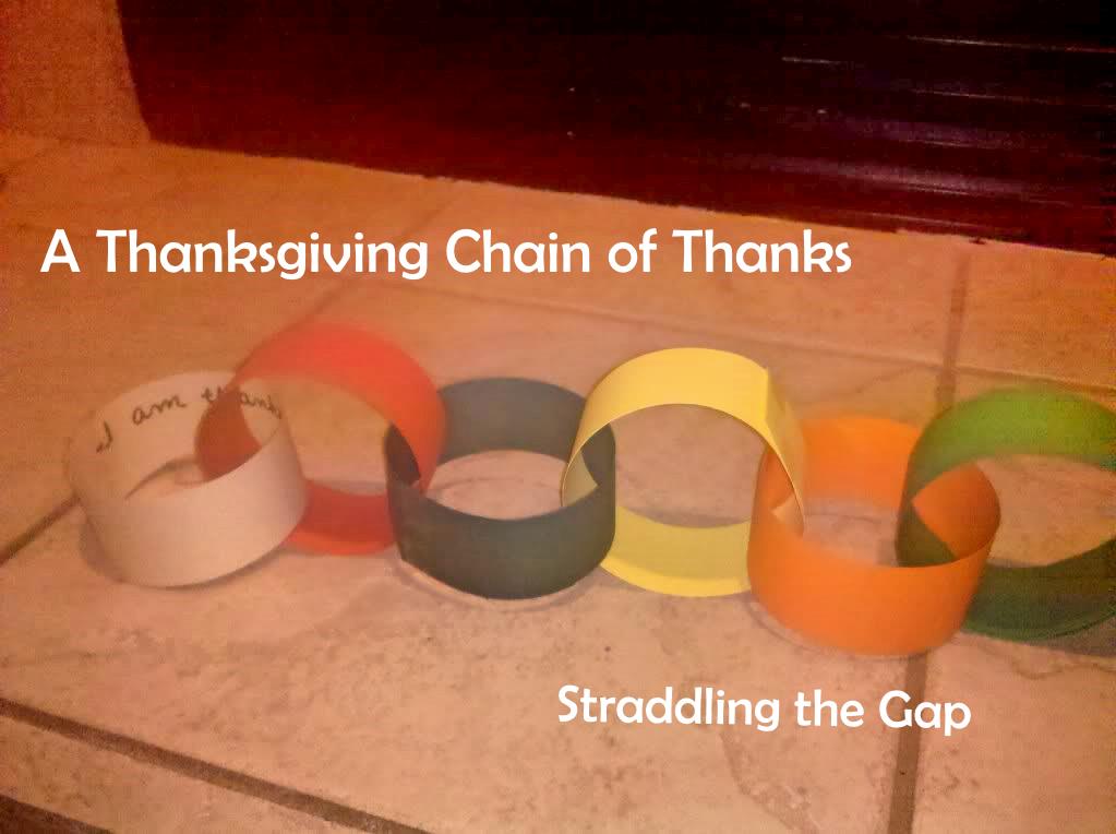 Straddling the Gap: Links in a Chain of Thanks