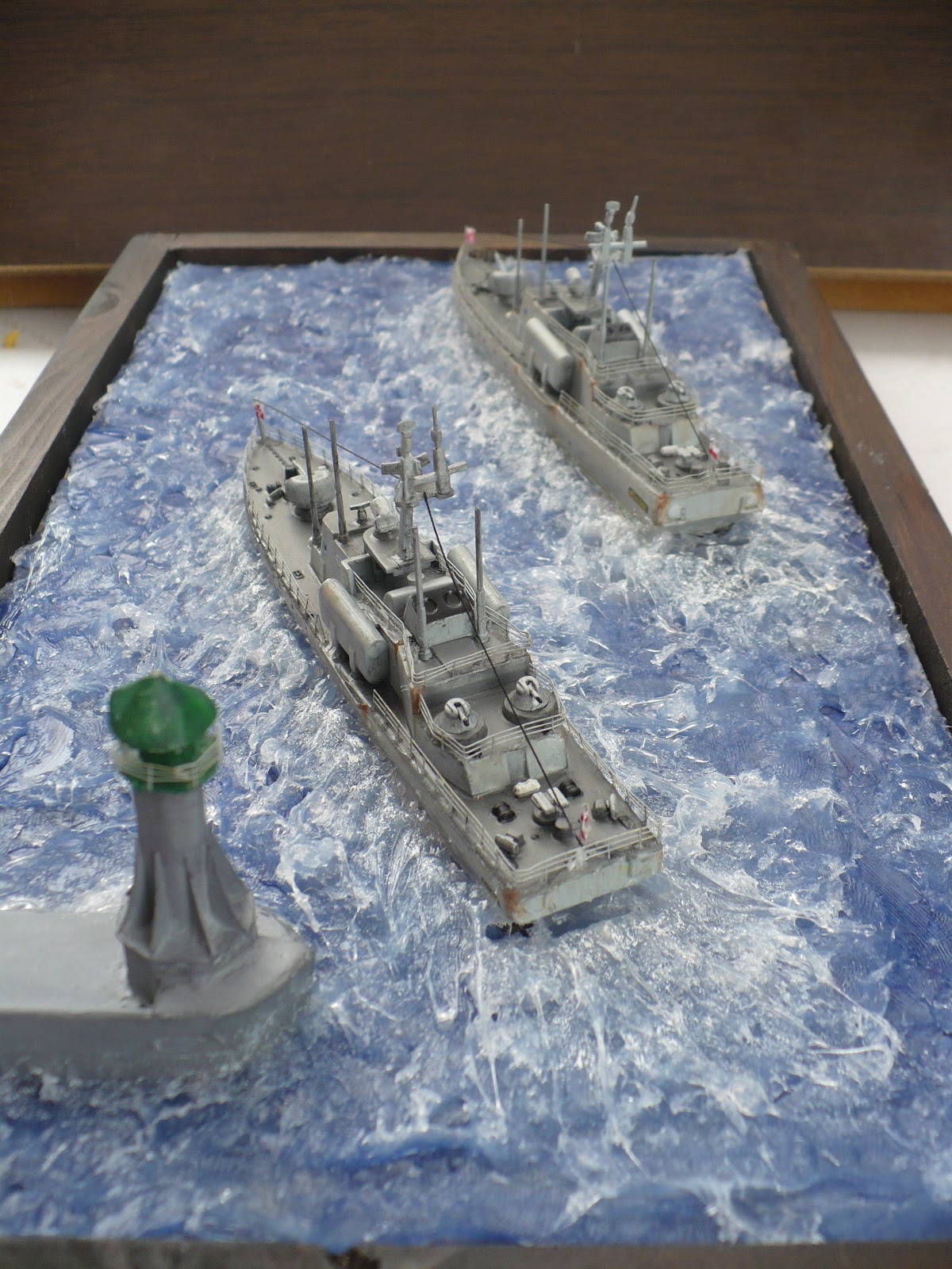 Modelarstwo okrętowe: ORP Rolnik i Metalowiec