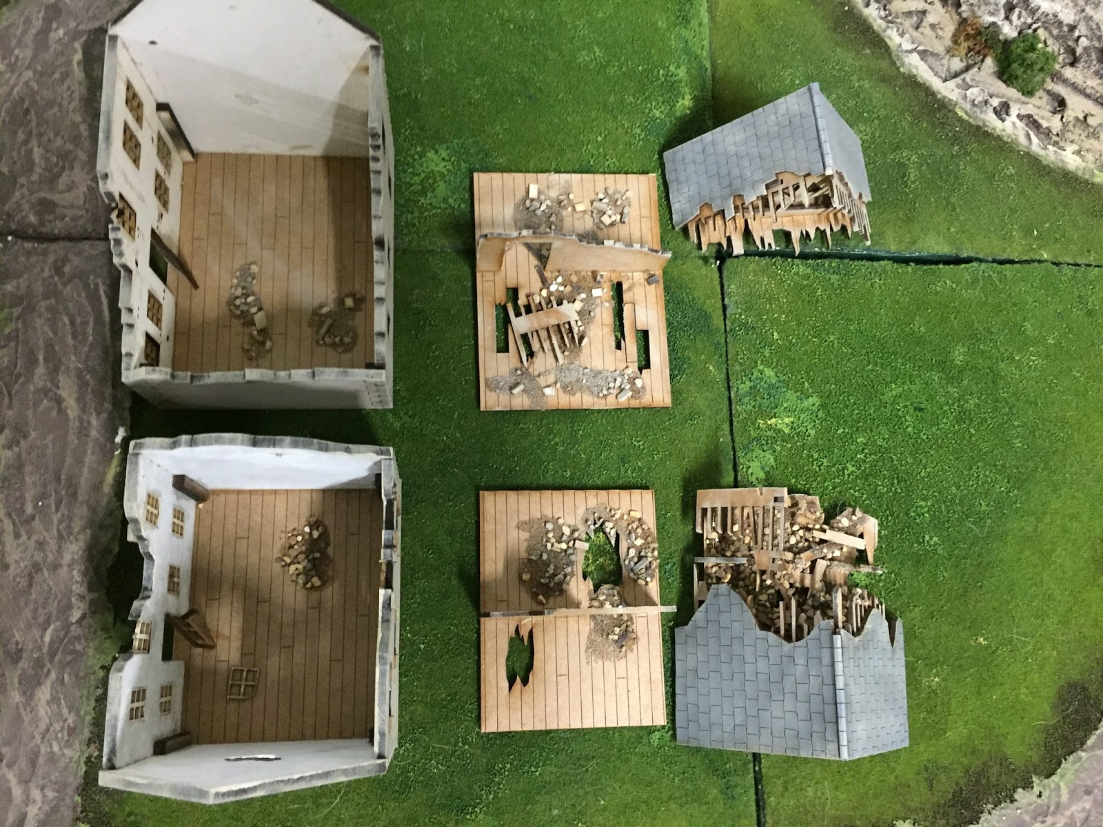 Empires At War Blog: 28mm Normandy plus ruins